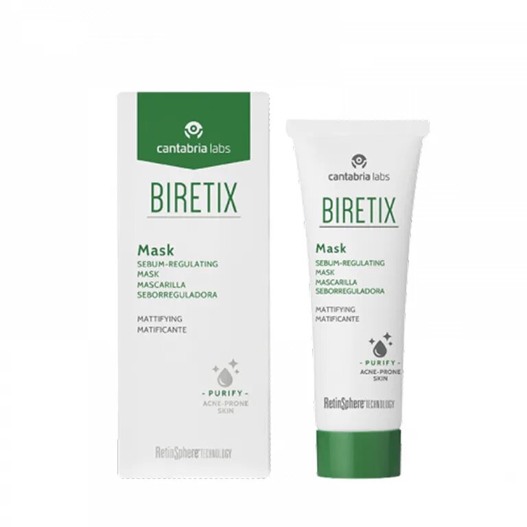 Biretix Себорегулирующая маска Mask Sebum-Regulating 25 мл 25 мл
