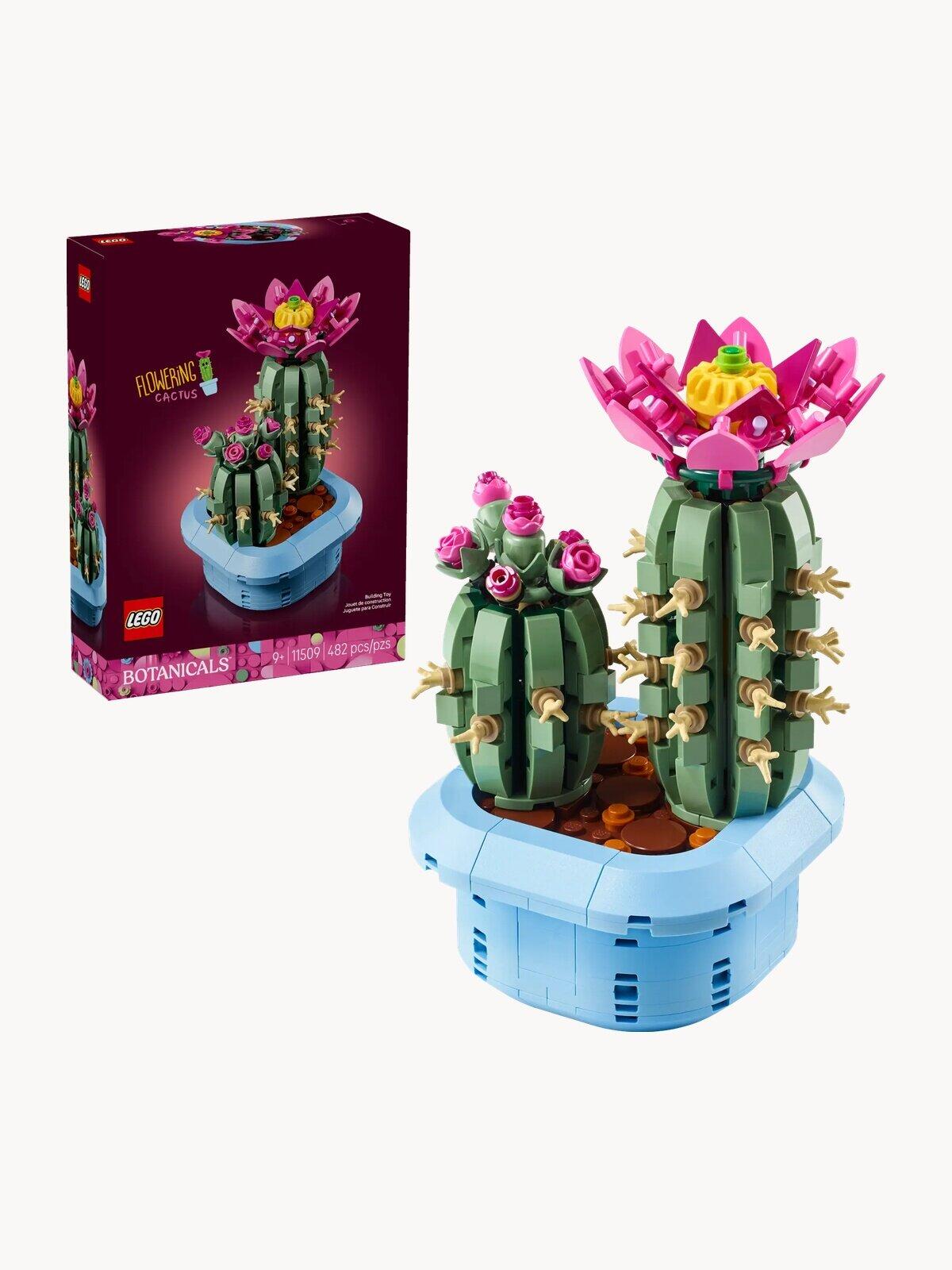 Конструктор LEGO Botanicals: 11509, Flowering Cactus, 482 деталей, 9+