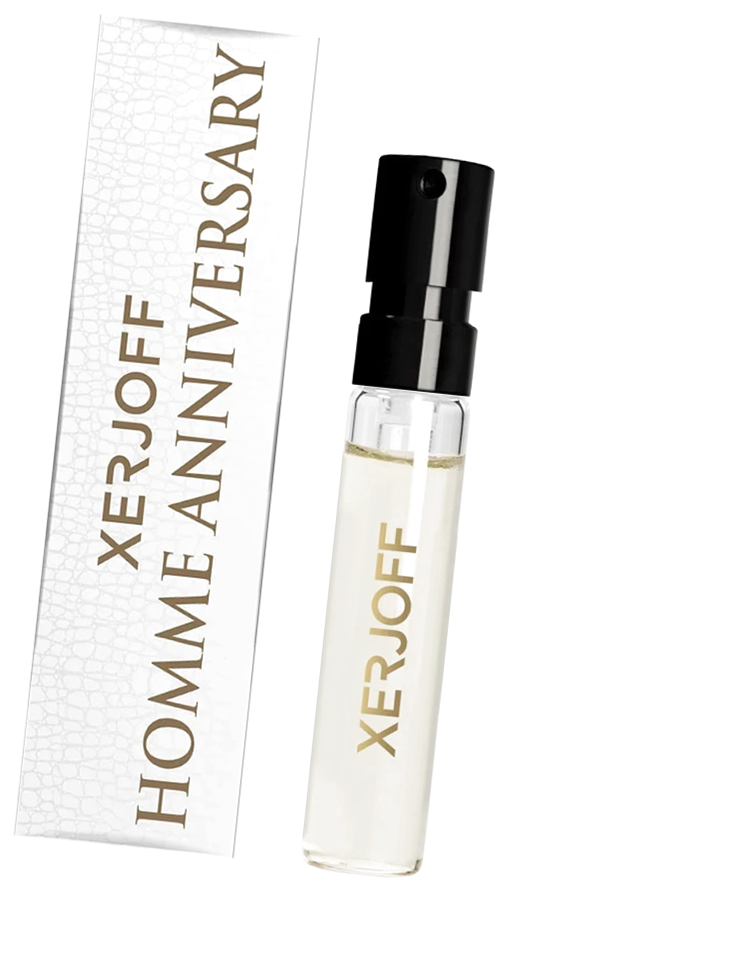 Xerjoff Homme Anniversary 2 мл сэмпл мужских духов / Ксерджофф Хомме Анниверсари