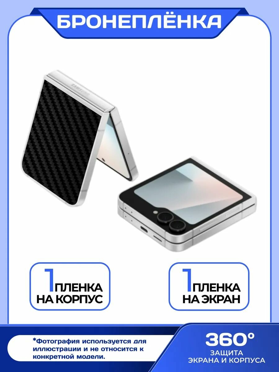 Пленка на экран и корпус для Galaxy Z Flip6