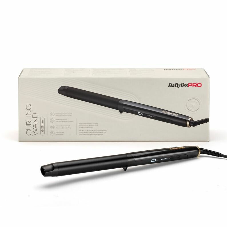 Плойка для завивки волос BaByliss PRO BAB2485E Curling Wand, диаметр 28 мм