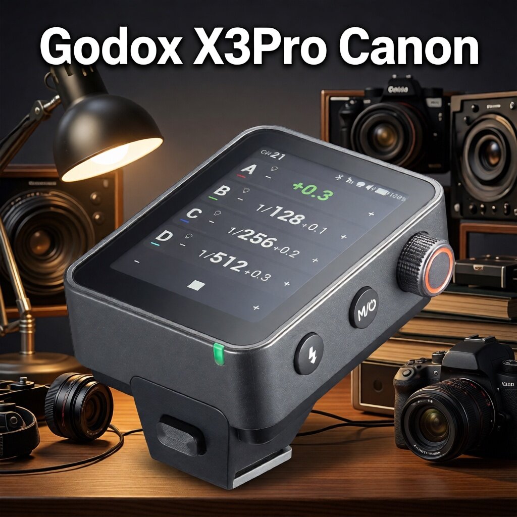 Синхронизатор Godox X3Pro, E-TTL II, поддержка TTL, беспроводная синхронизация, для Canon