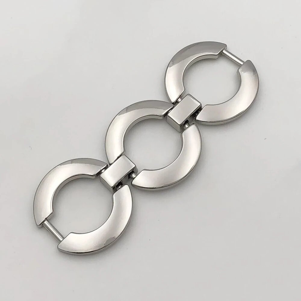 Металлические пряжки для бюстгальтера Аксессуар MS 4 штуки 4 Pieces, Silver