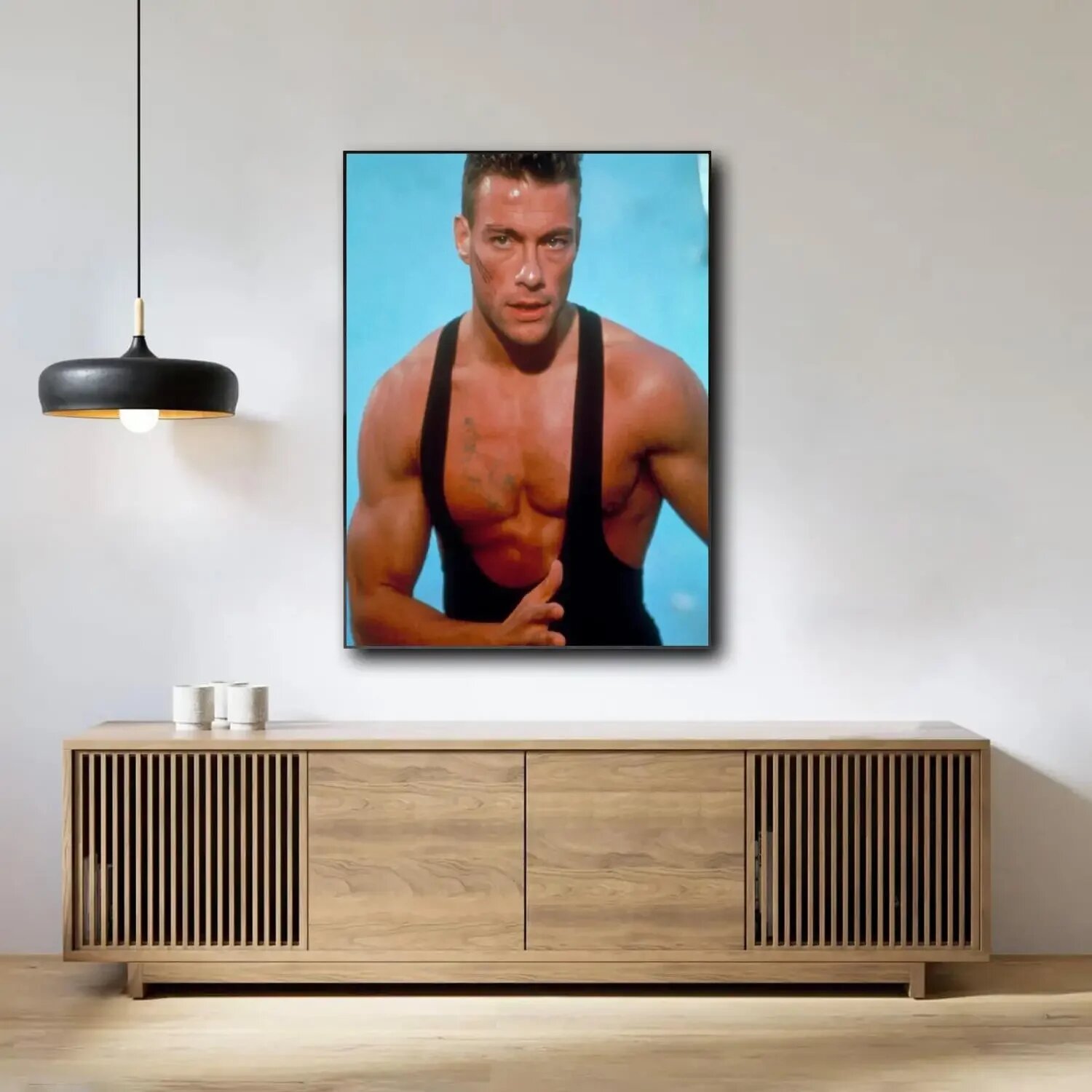 Картина на холсте Ван Дамм 20x30см, Style-22