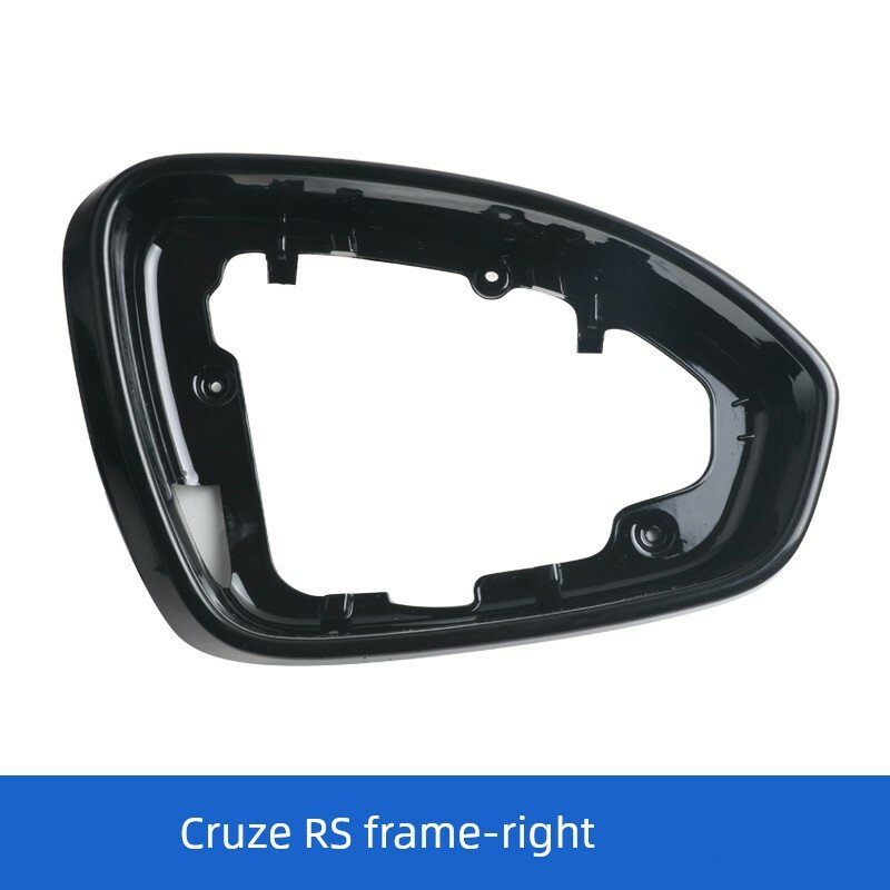 Chevrolet Cruze 2019-2024 OEM Зеркальная рамка глянцевый черный высокая комплектация предупреждение слепой зоны правая