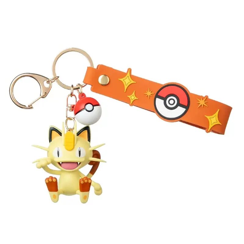 Брелок Покемон Meowth с Покеболом, FUNISM