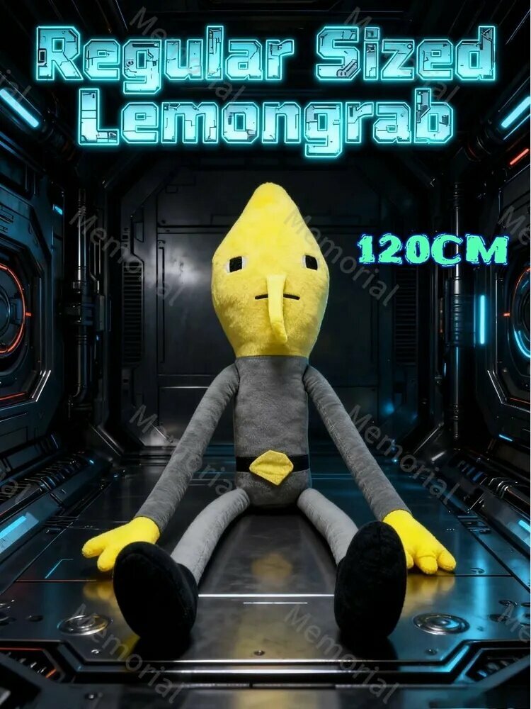 Мягкая Игрушка Regular Sized Lemongrab Adventure Time Граф Лемонгрэб