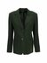 Пиджак Max Mara Single-breasted linen blazer, размер 42, green