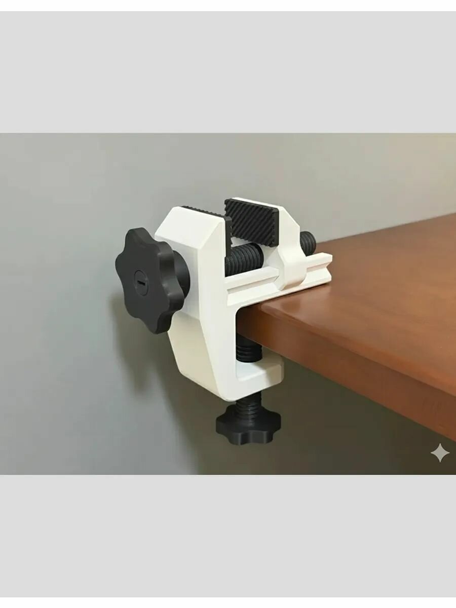 Настольные тиски "Vise без крепежа" 3D печать из пластика
