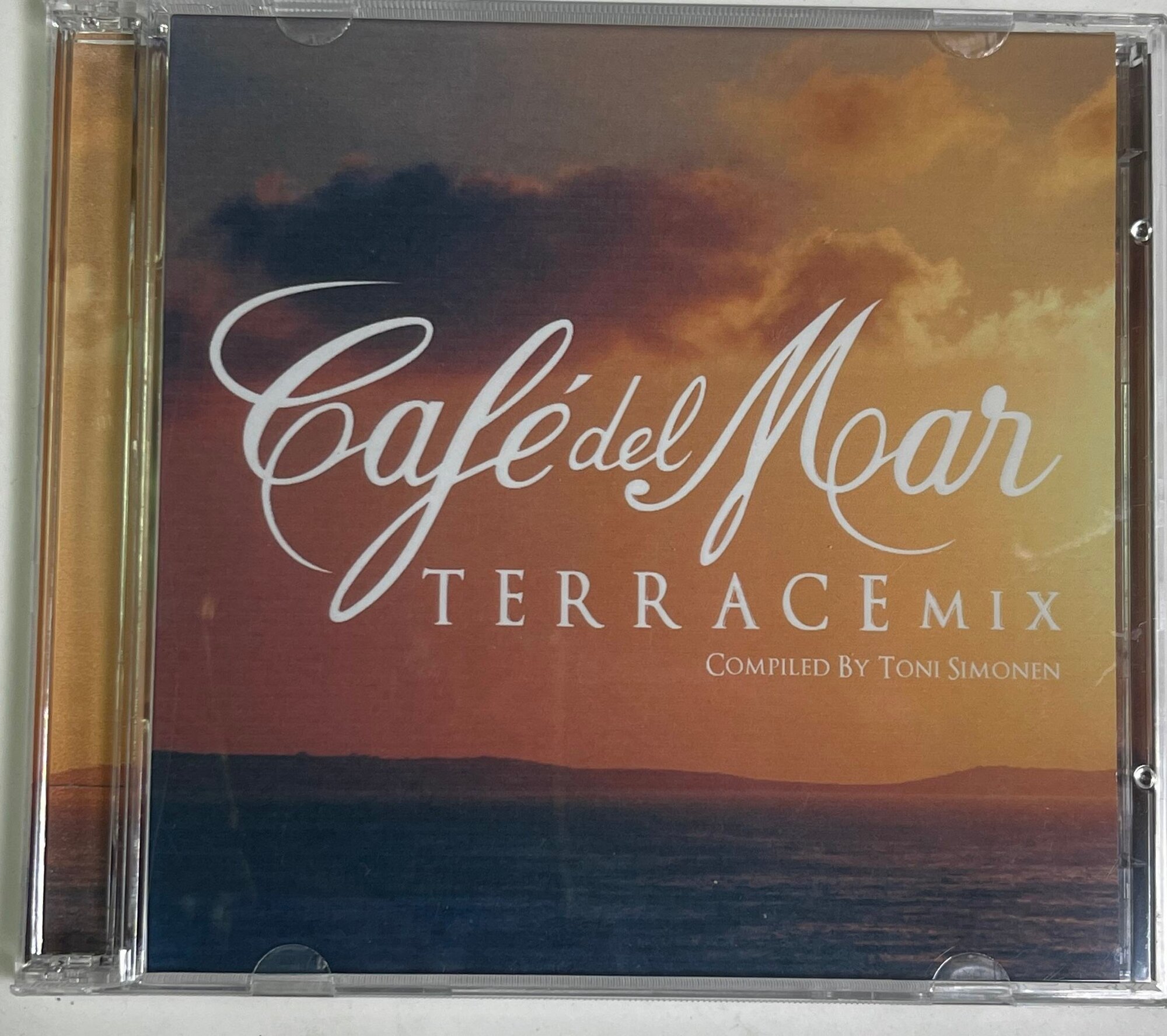 Компакт-диск (CD) Кафе "Дель Мар". Смесь террас. Тони Симонен - Cafe Del Mar. Terrace mix. Toni Simonen