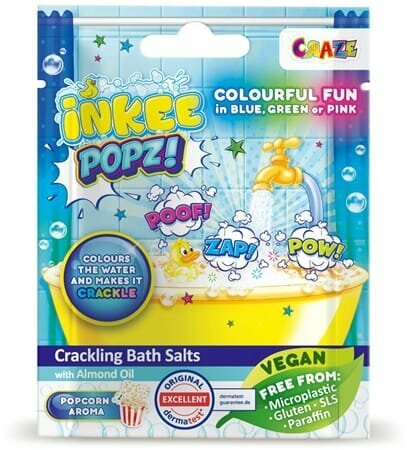 Бомбочка для ванны Craze Crackling Salts, разноцветный, 15 г