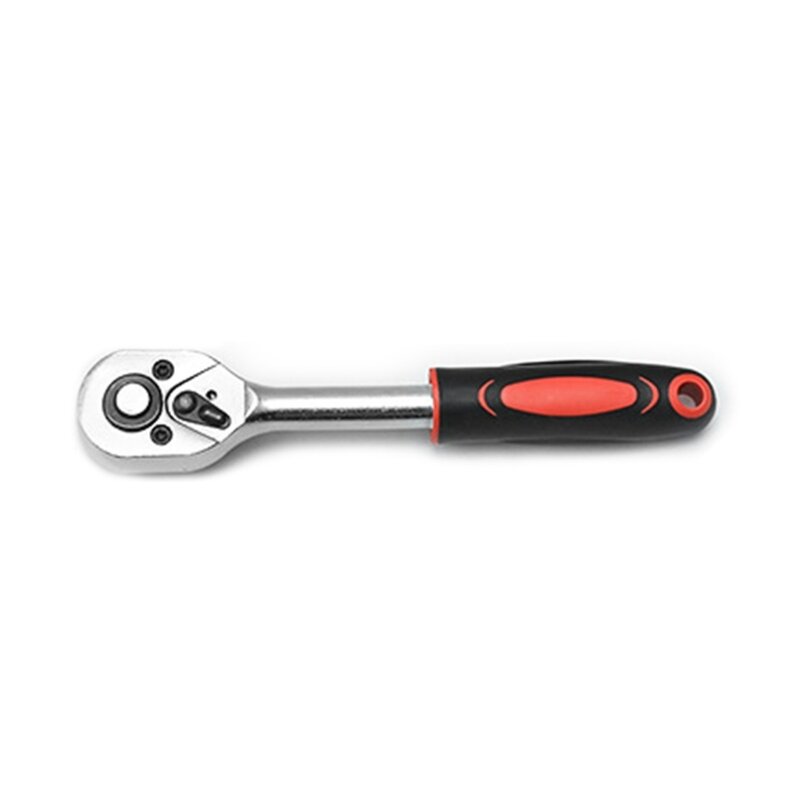 1/4 Inch Drive Ratchet 24-Teeth Quick Released Socket Wrench Handle High Carbon