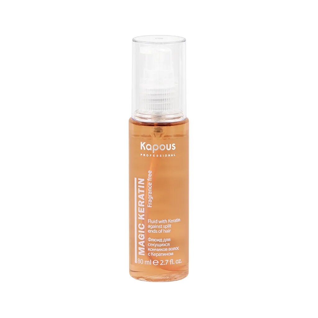 Флюид для секущихся кончиков волос Kapous Magic Keratin с кератином, 80 мл