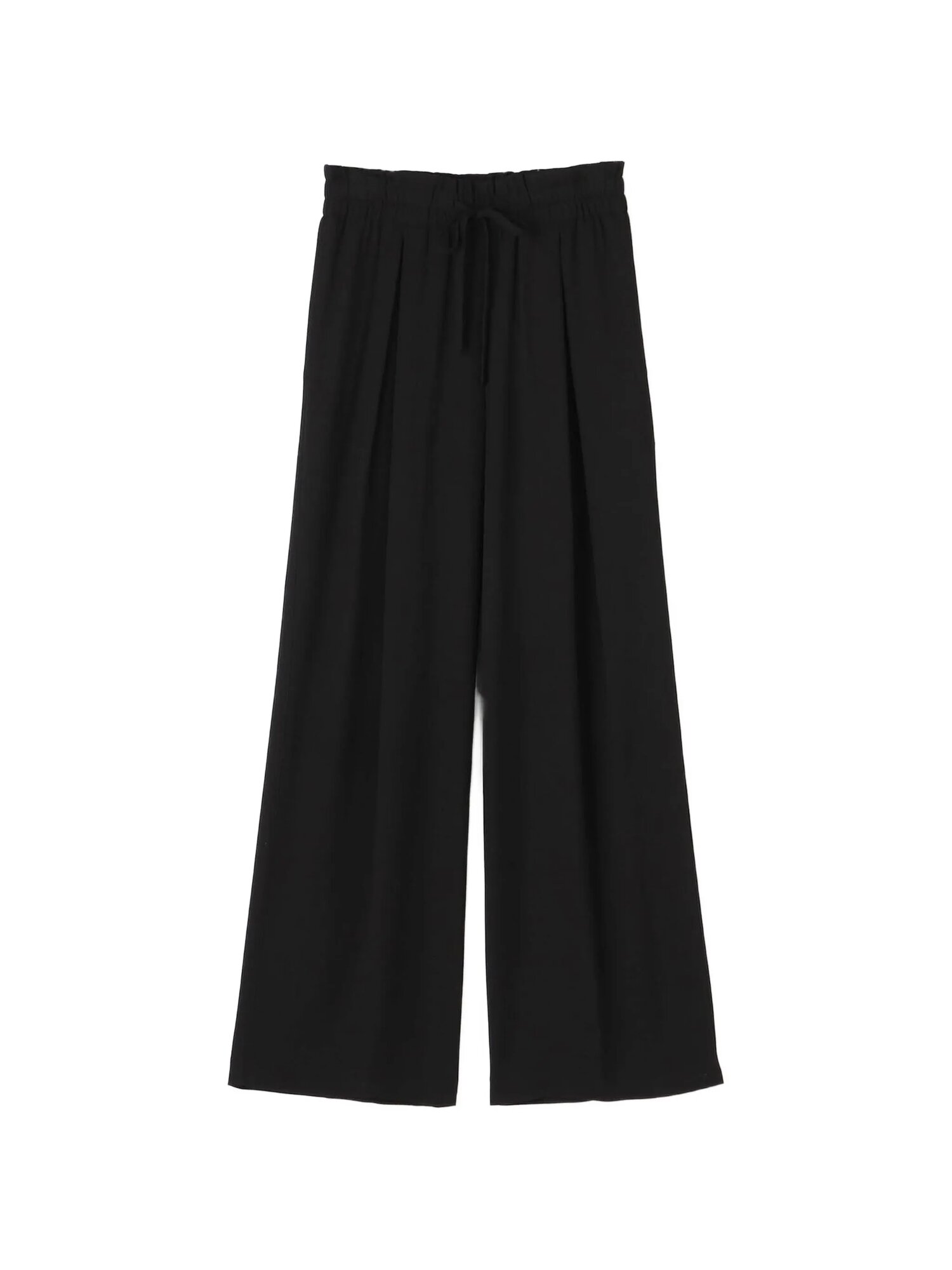Брюки Soft-matte pleated trousers