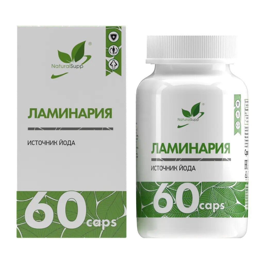 NaturalSupp Ламинария/Kelp Naturalsupp капсулы по 590 мг 60 шт