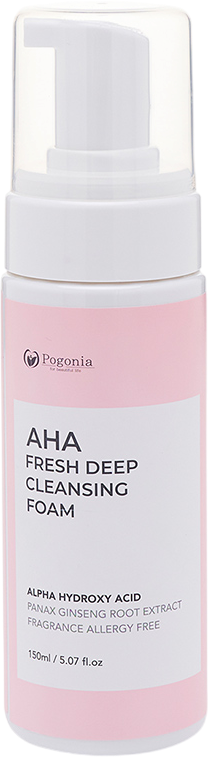 Pogonia Пенка для глубокого очищения АНА Pogonia Cleansing Foam AHA 100ml