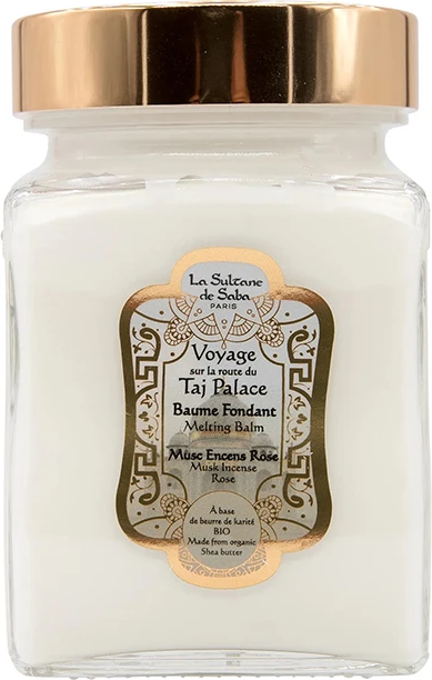 La Sultane de Saba Тающий бальзам Фондант "Мускус/Ладан/Роза" Melting Balm Rose Musk Incense 200ml