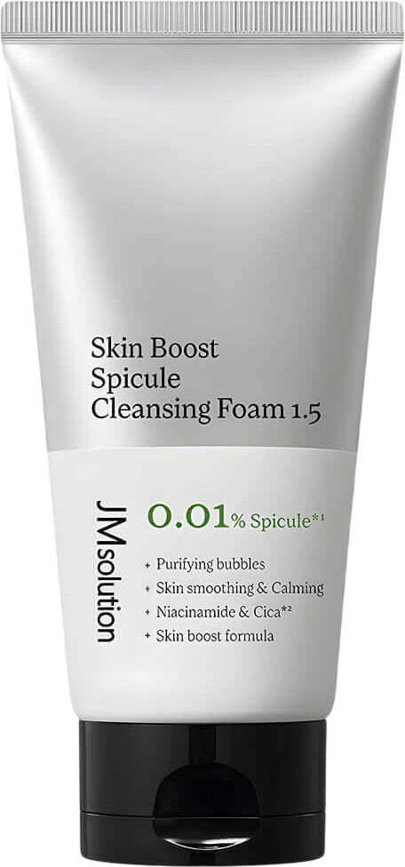 JMsolution Пенка для умывания со спикулами Skin Boost Spicule 0.01% Cleansing Foam 1.5 30 шт.