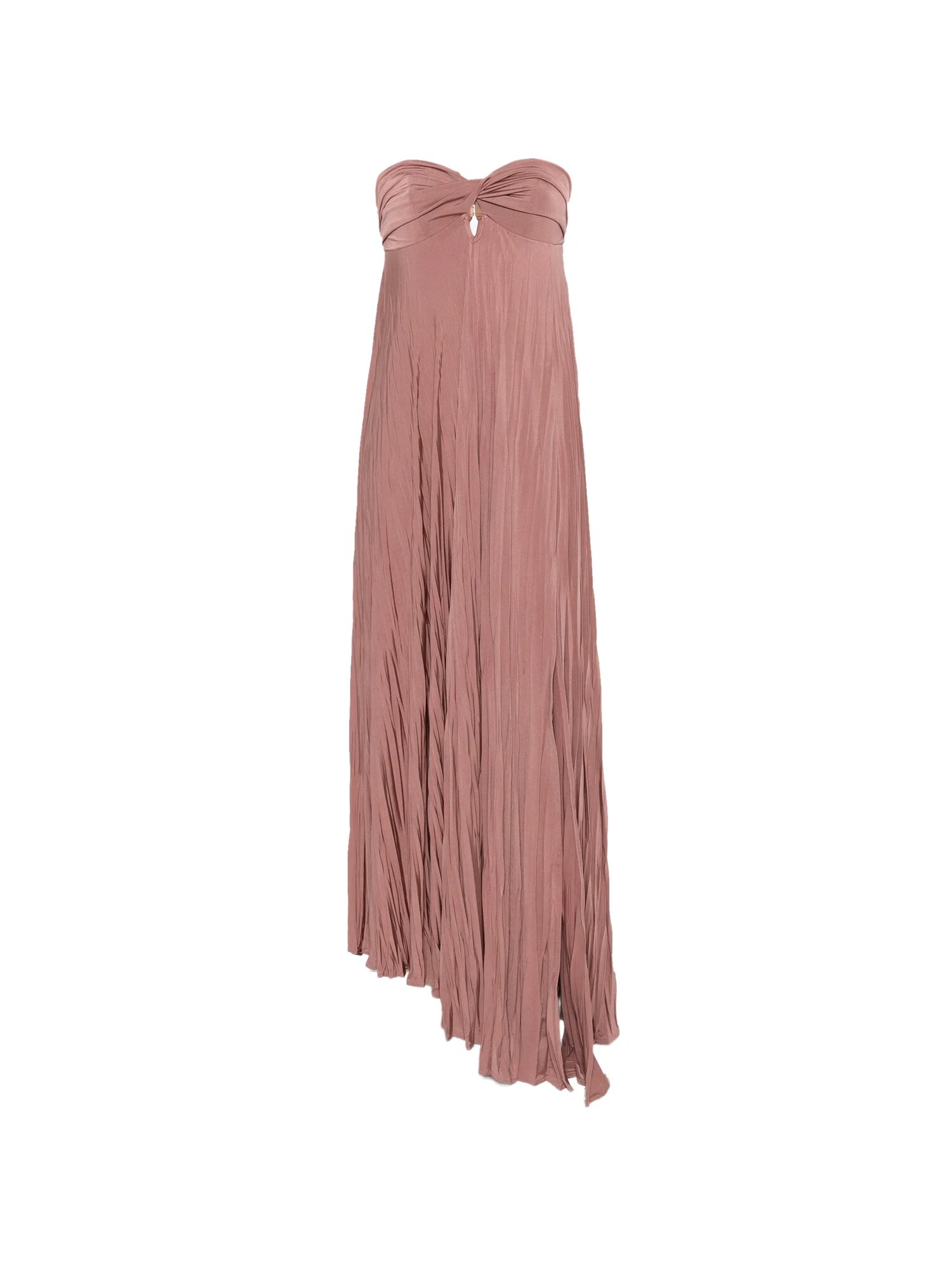 Платье Rame Crinkled-finish strapless maxi dress