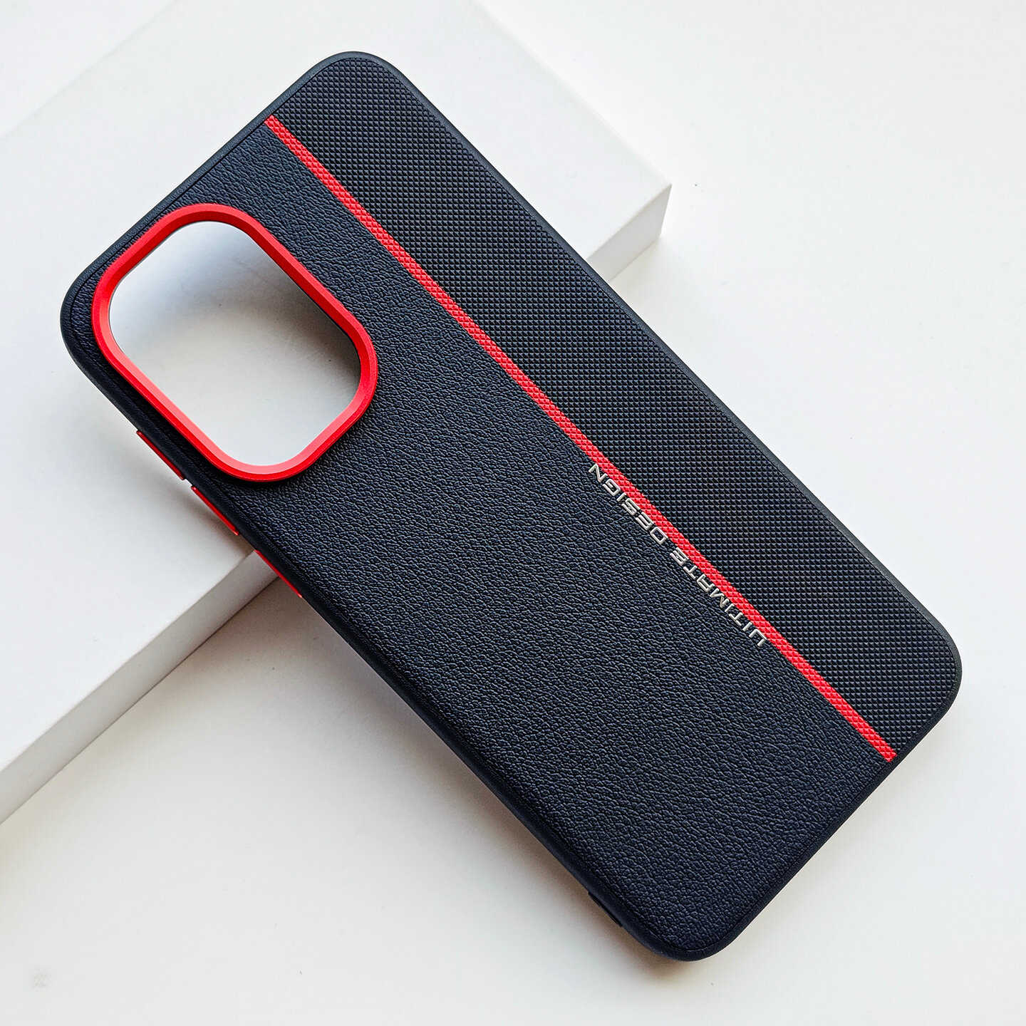 Чехол для OnePlus 15R/Оне Плас 15R/Оне Плас Ace 6, soft touch, чехол-кардиомонитор, искусственная кожа, поликарбонат (PC), защита камеры, ударопрочный, усиленные углы, OnePlus, OnePlus 15R, OnePlus Ace 6,