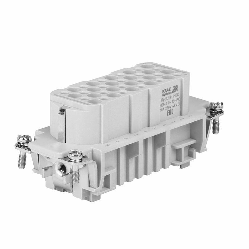 Розетка OptiLink HDC-HD-40-10-FC-(0.14-2.5) 250В КЭАЗ 352227