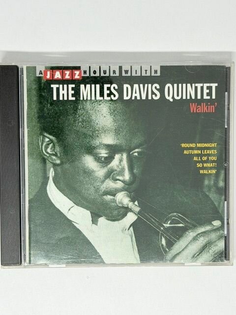 Музыкальный диск The Miles Davis Quintet-Walkin' (CD, BELGIUM) '99 NM+OBI