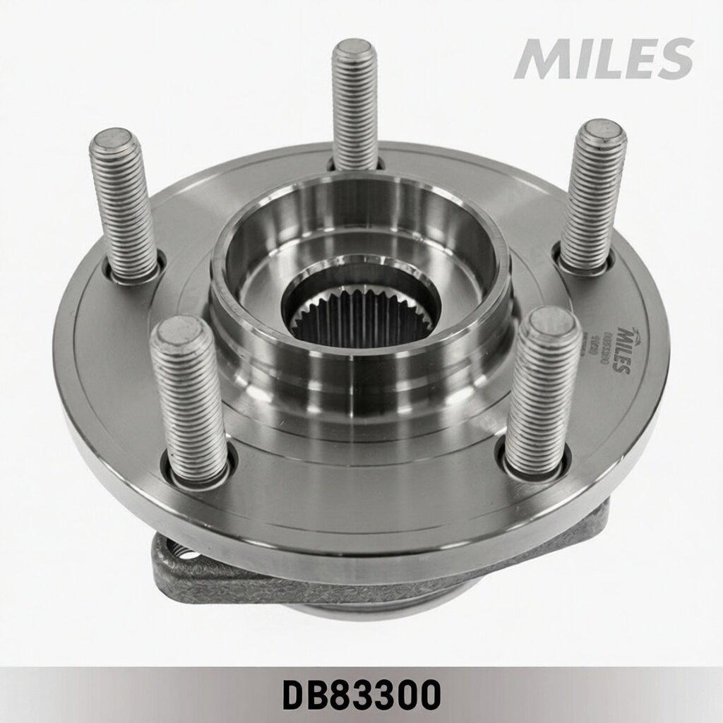 Ступица колеса передняя с подшипником с ABS CHRYSLER SEBRING 07- DB83300 Miles арт. DB83300