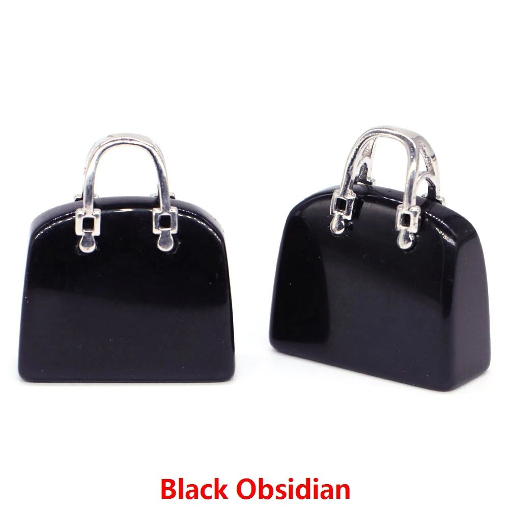 Мини-сумочка Black Obsidian, 25 мм, черный