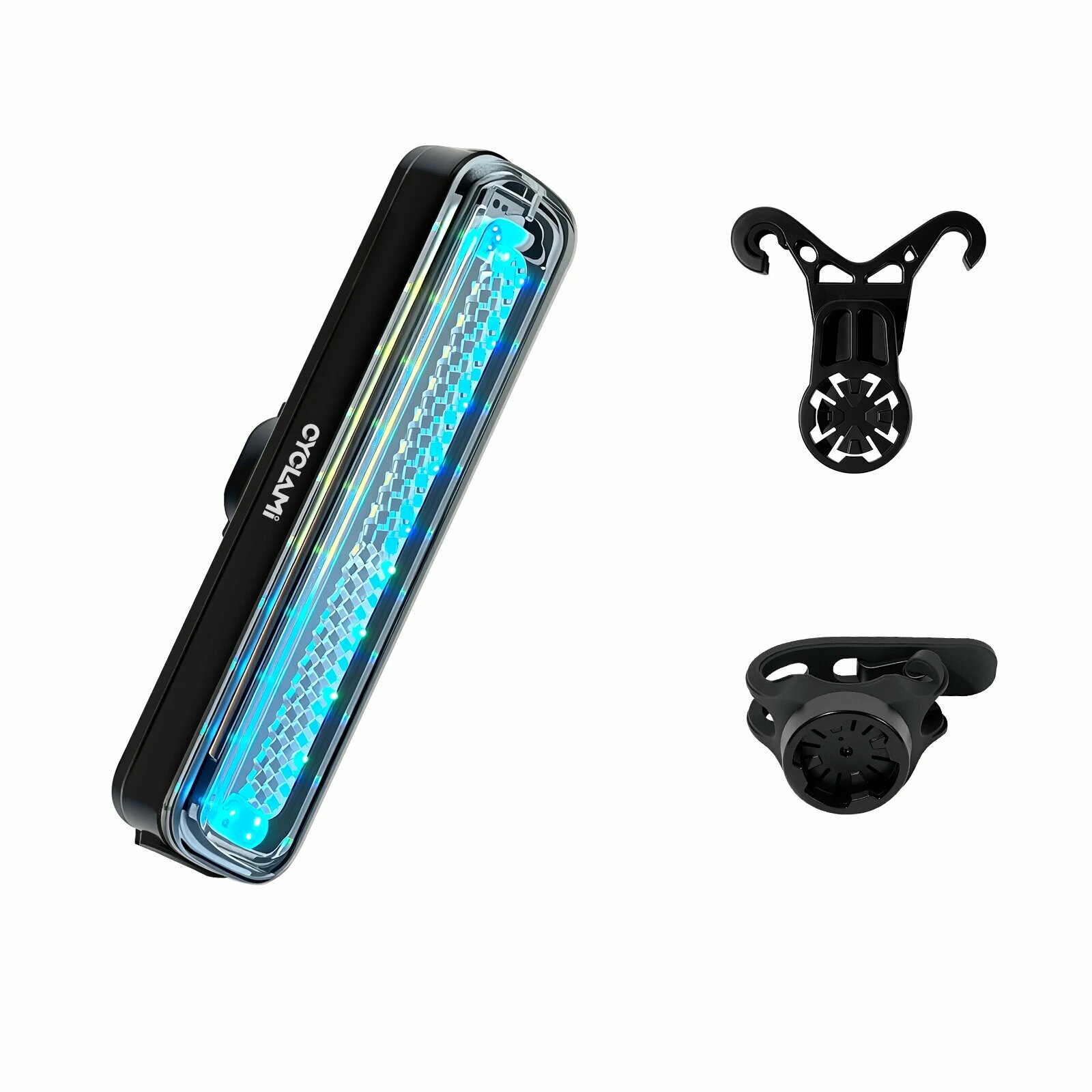 CYCLAMI Задний фонарь для велосипеда Rainbow LED с датчиком торможения