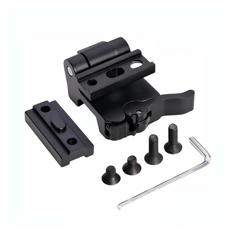 Комплект крепления Flip To Side Magnifier QD с рычагом для увеличителей Eotech G33/G43/G45 3X/5X, для страйкбольных и охотничьих винтовок, совместим с 20-мм планкой Picatinny