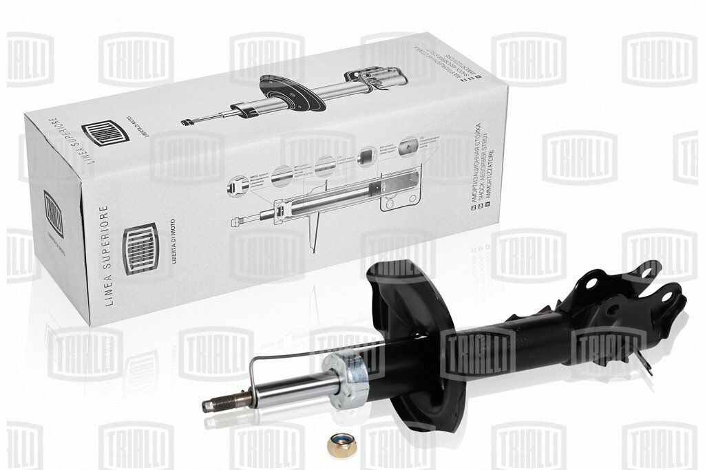 Амортизатор NISSAN AlmeraClassic B10 (06 ) передний прав. газ. (TRIALLI) AG 14351