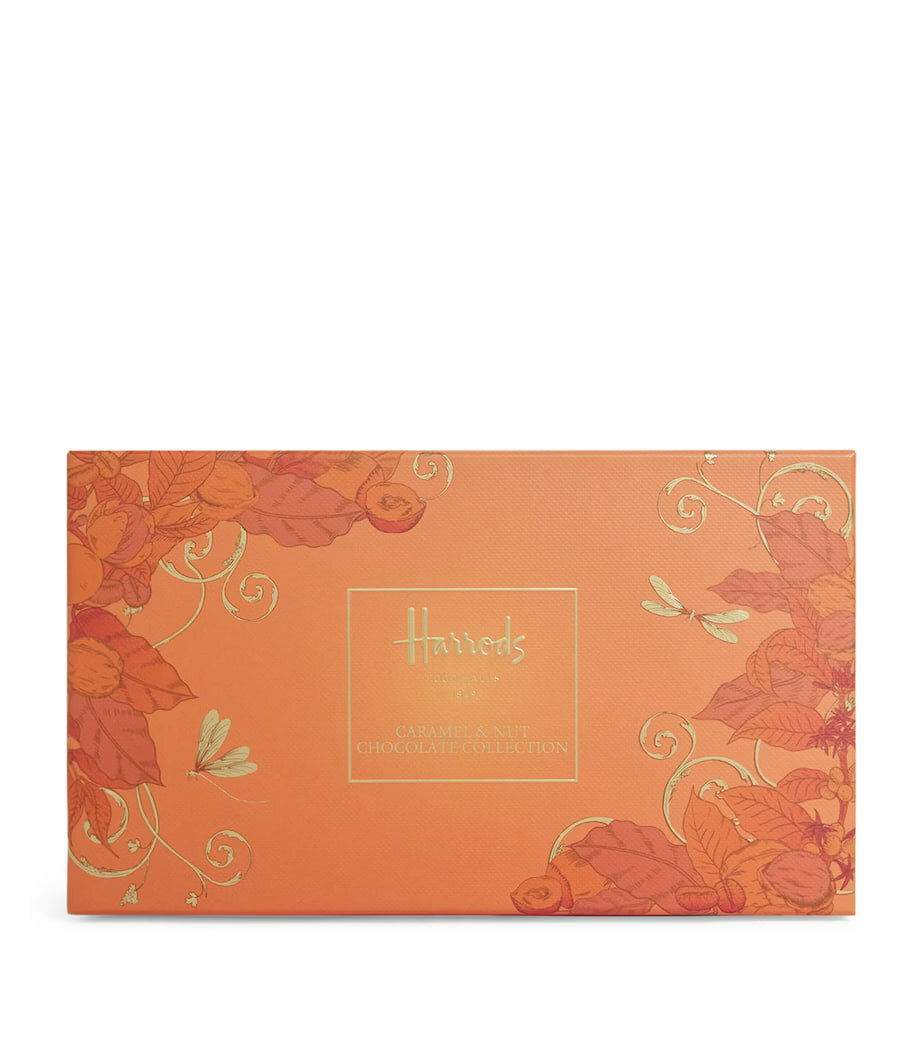Harrods Набор шоколадных конфет с карамелью и орехами Caramel & Nut Chocolate 15-Piece Collection 15шт