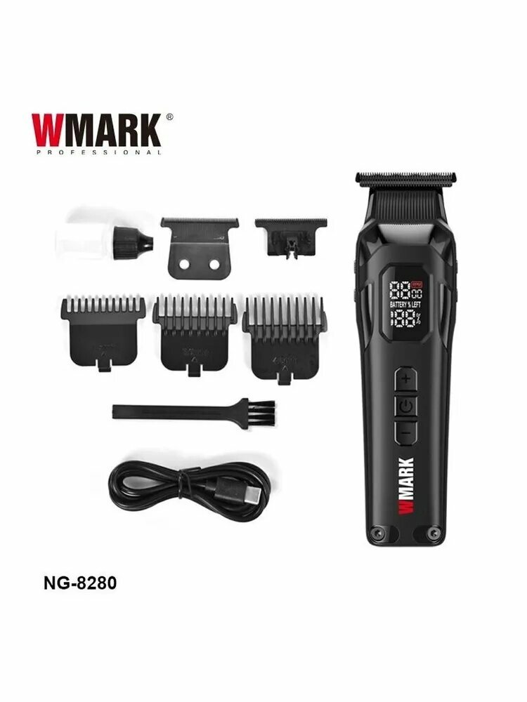 WMARK Машинка для стрижки 8080/8280, черный
