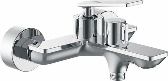 HB60589 Смеситель для ванны с коротким изливом, хром