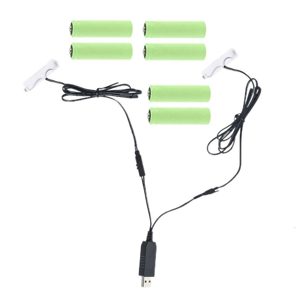 USB-адаптер для батареек AA, Тип 6 В