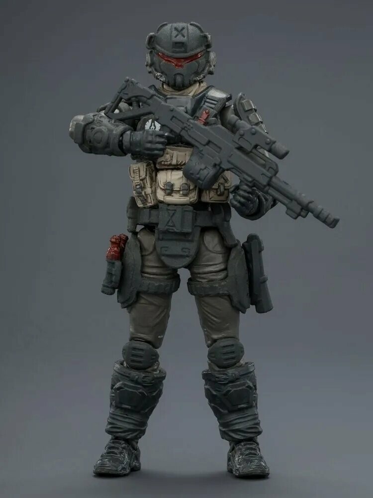 Подвижная фигурка JOYTOY Dark Source 1/25 Action Figures Steel Ride Corps Assaulter Echo Model