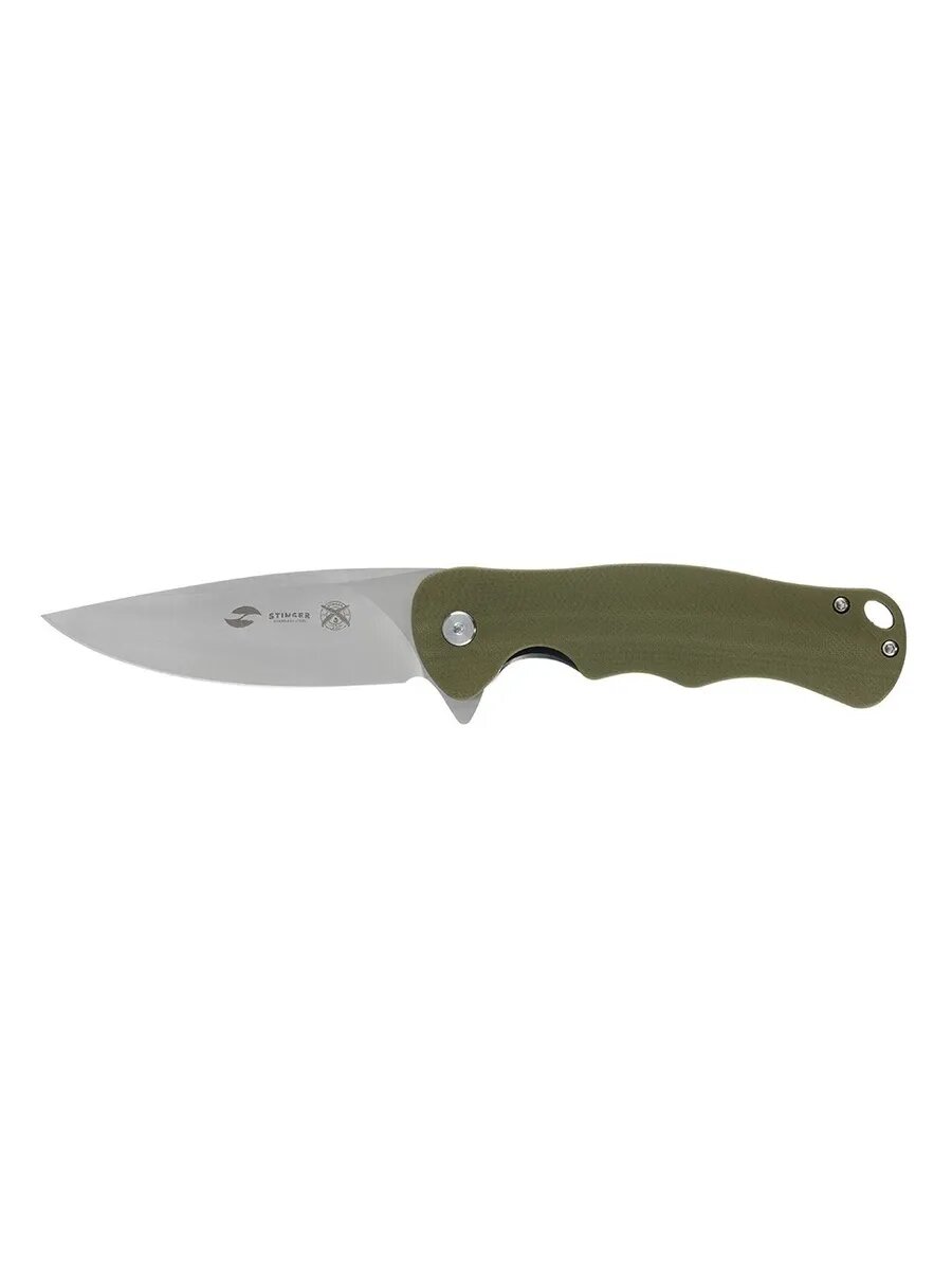 Складной нож Stinger d2 g10 хаки туристический