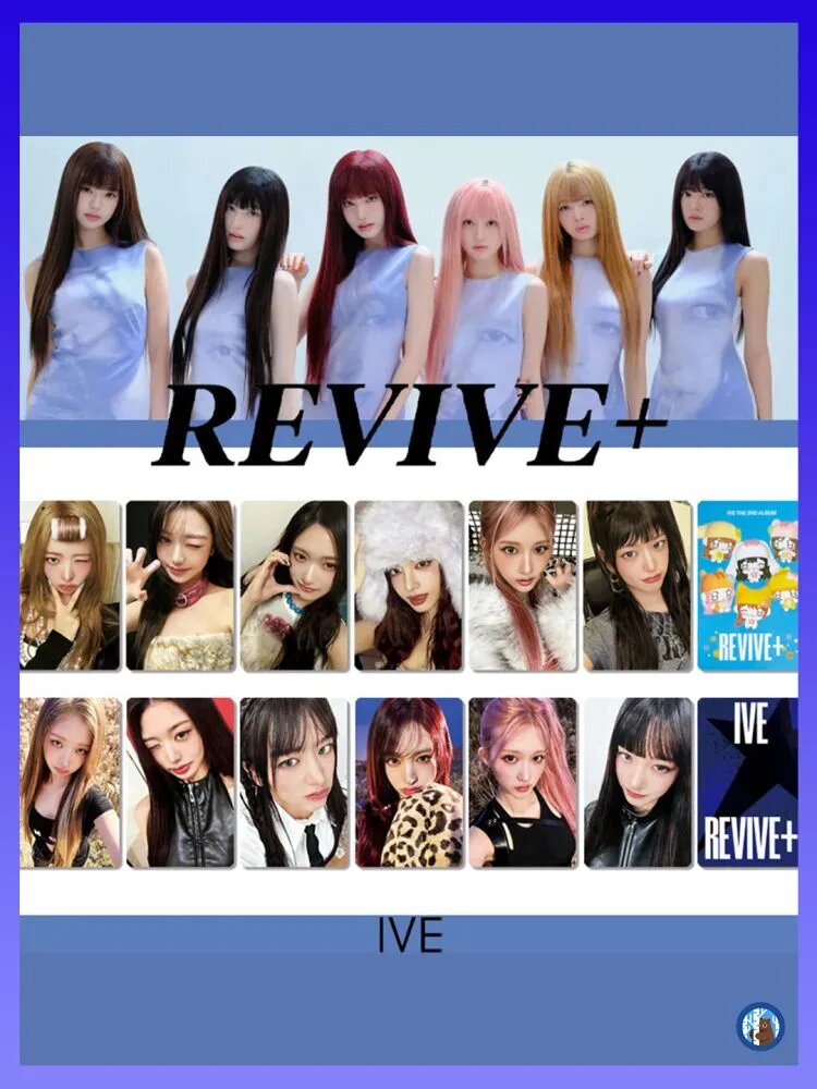 Звёздные карточки IVE REVIVE+