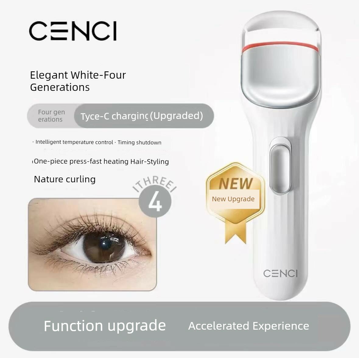 Cenci4Pro щипцы для завивки ресниц электрические щипцы для завивки ресниц с подогревом электрические щипцы для завивки