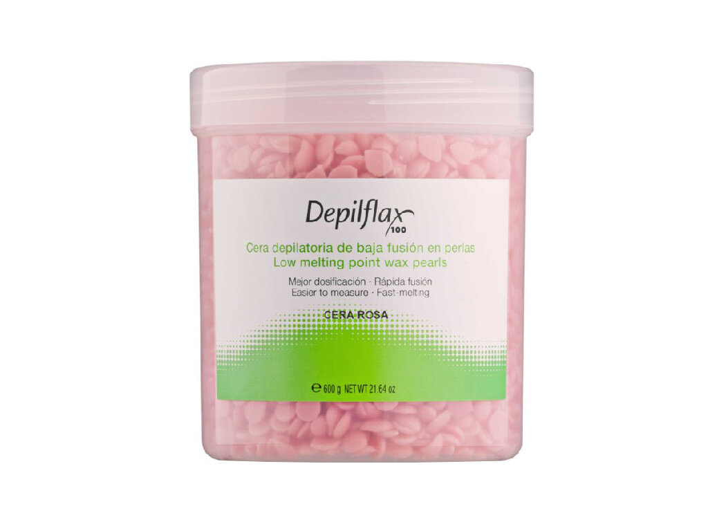 Depilflax Воск горячий для депиляции в гранулах Розовый, 600 гр.
