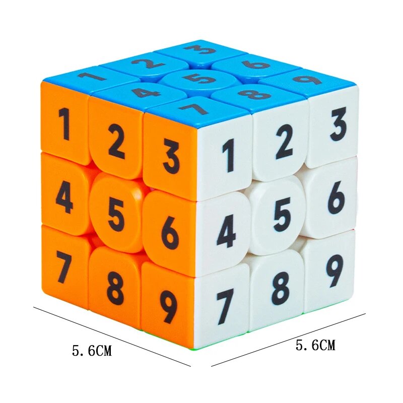 Кубик Рубик 3x3x3 Number Cube, цвет Number Cube