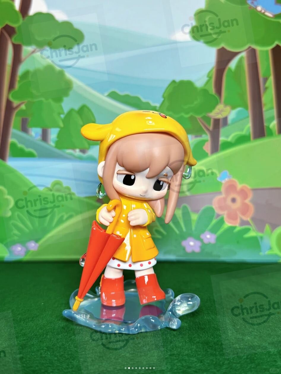 Rolife Игрушка сюрприз Yozco Дневник настроений, фигурки сюрприз - Passing by a small pond