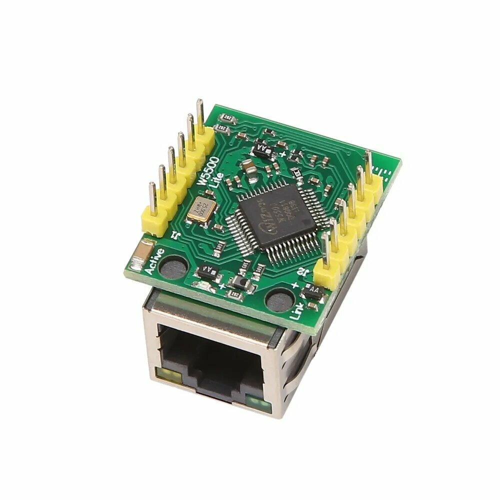 Сетевой модуль Ethernet W5500 Интерфейс SPI Ethernet/TCP/IP Совместимость с прот