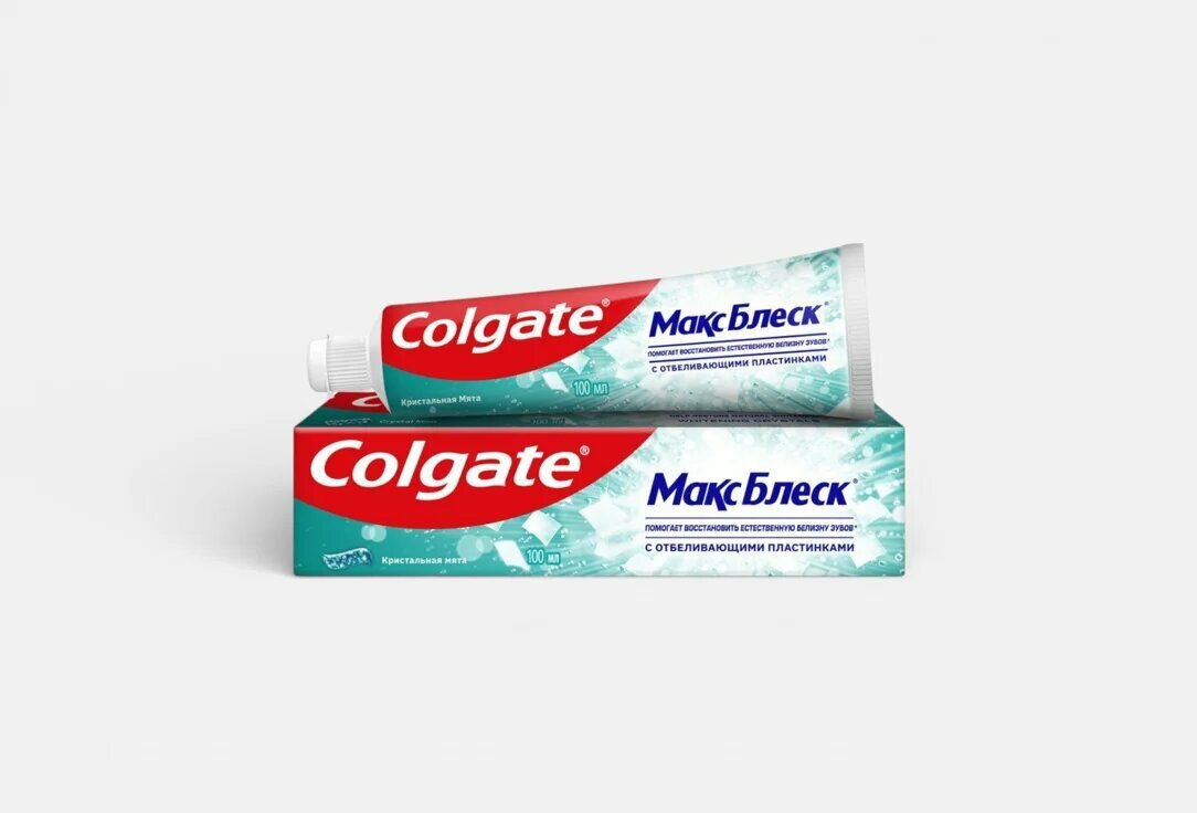 Colgate Макс Блеск Набор зубных паст 2шт