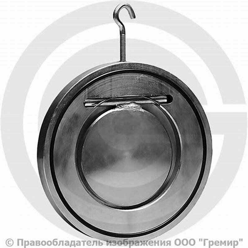 Клапан обратный (межфланцевый, чугунный), одностворчатый, Ду 150, Ci