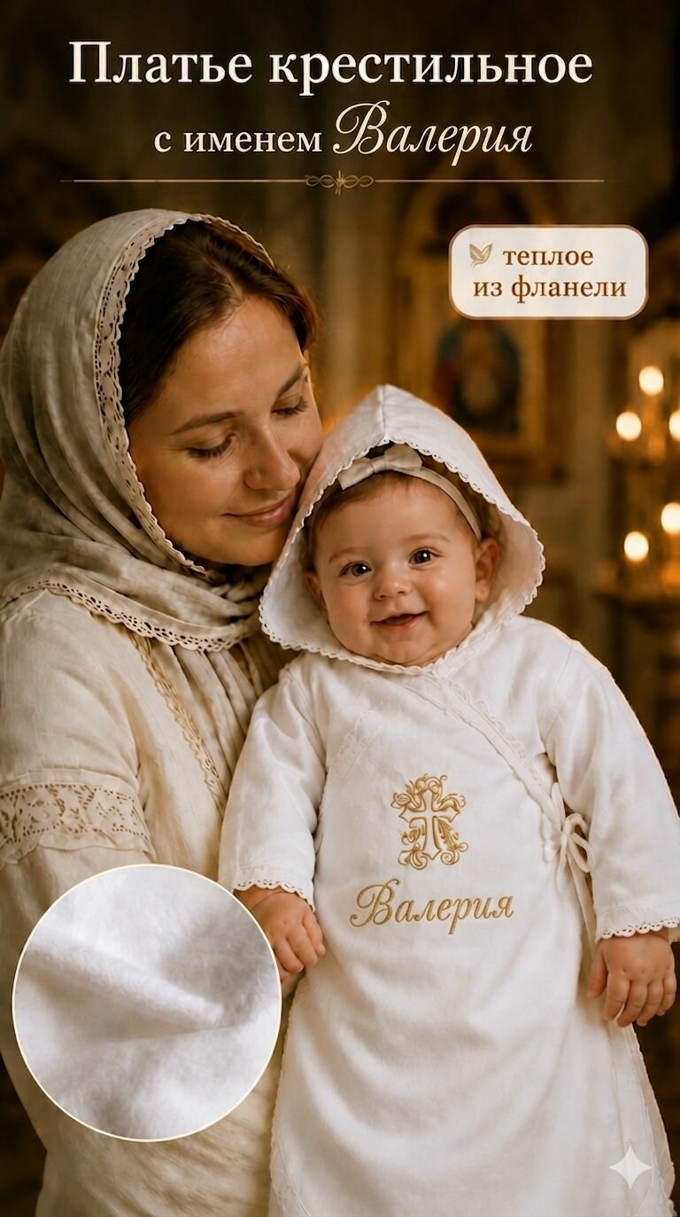 Платье крестильное