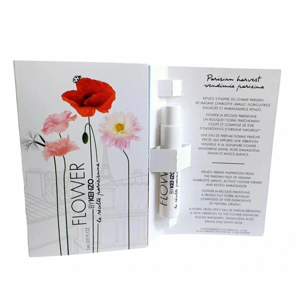 KENZO Flower by Kenzo La Récolte Parisienne 1 мл парфюмерная вода для женщин, цветочные