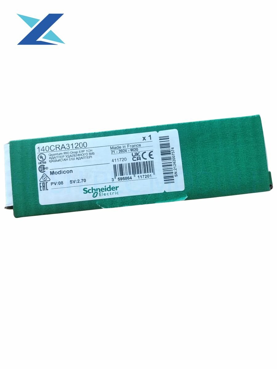 Новый Программируемый логический контроллер 140CRA31200 Modicon Quantum