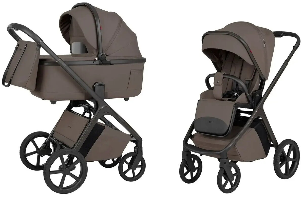 Коляска 2 в 1 Carrello Vector F Koa Brown складная люлька прогулочная