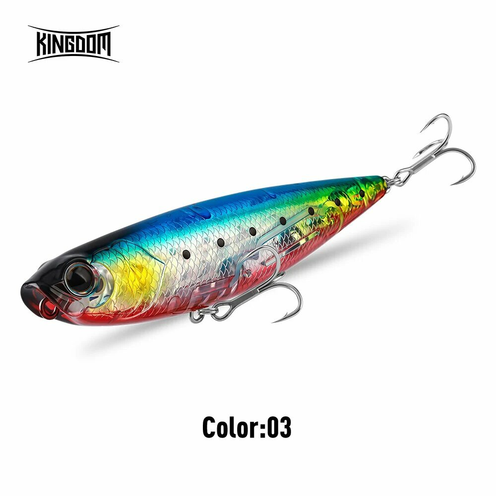 Воблер KINGDOM Topwater, Color: 6519-03